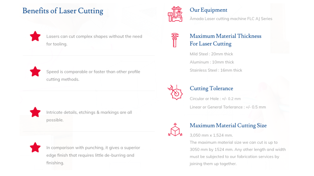 FIBRE LASER CUTTING - Fine Laser Cutting Ltd | Laser Cutting South Auckland
